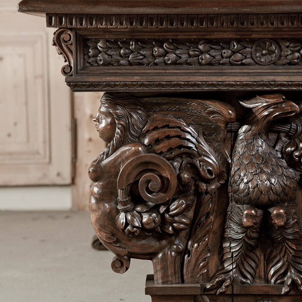 Italian Renaissance Style Desk at 1stDibs