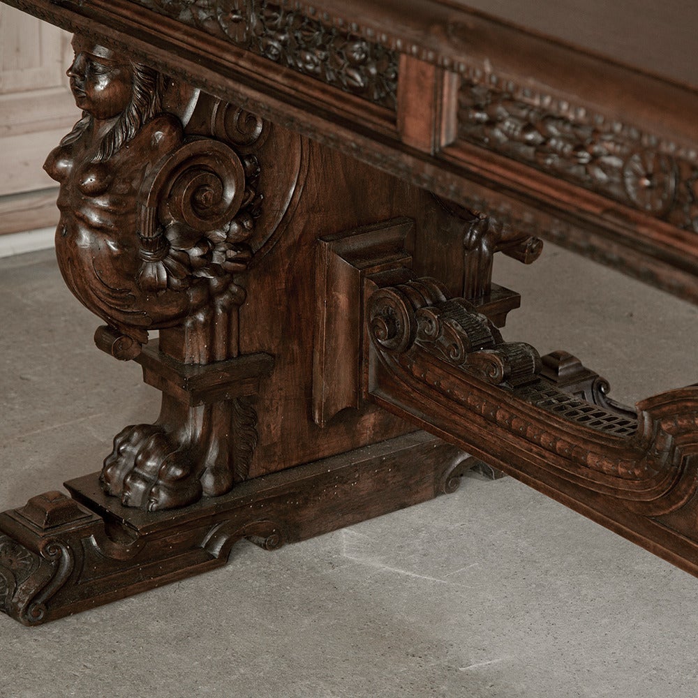 Italian Renaissance Style Desk at 1stDibs