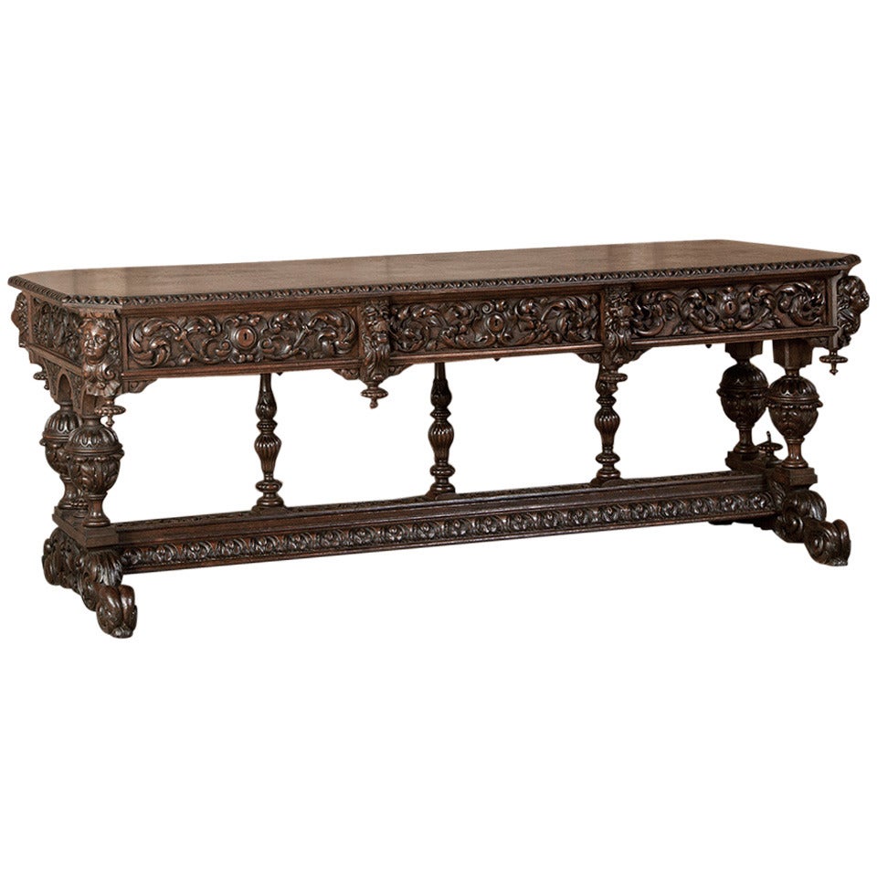 Grand Renaissance Desk at 1stDibs