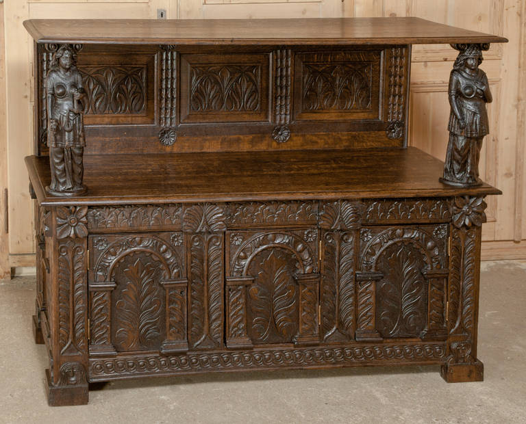 English Renaissance Credenza at 1stDibs