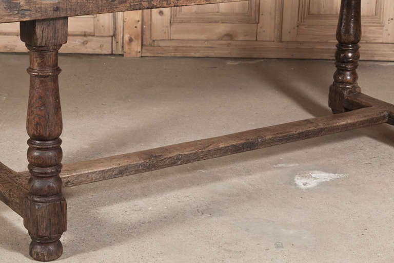 19th Century Antique Rustic Farm Table at 1stDibs