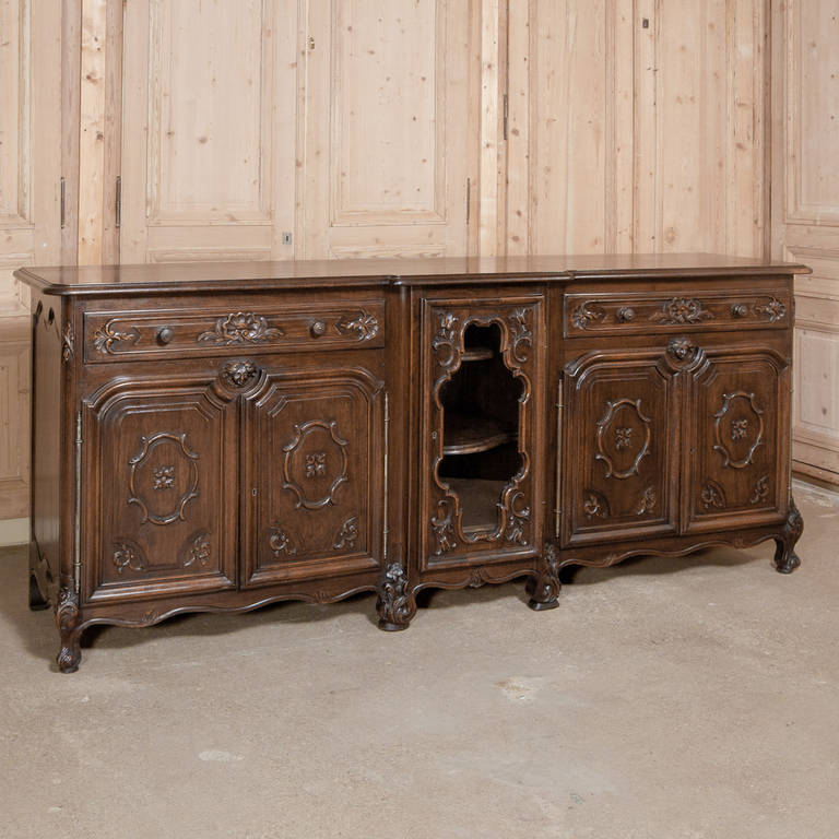 Antique Country French Grand Buffet at 1stDibs