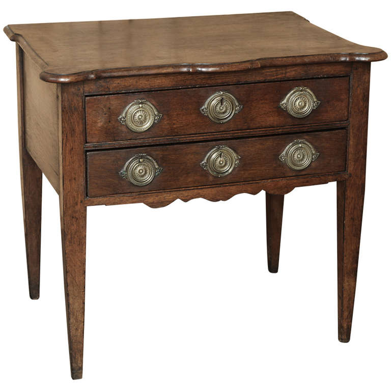 Antique Rustic Dutch End Table/Commode at 1stDibs