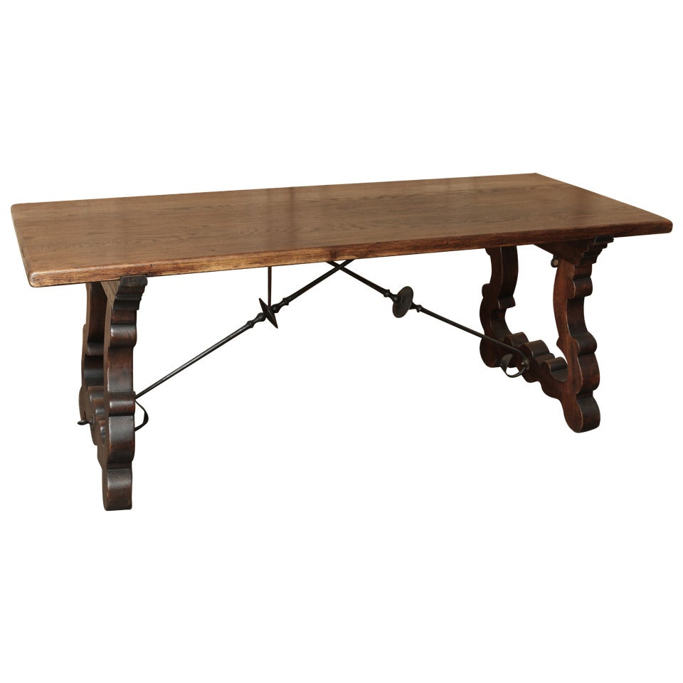 Antique Spanish Dining Table at 1stDibs