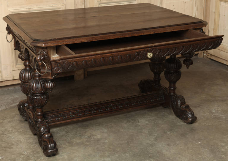 Antique French Renaissance Writing Table at 1stDibs | french ...