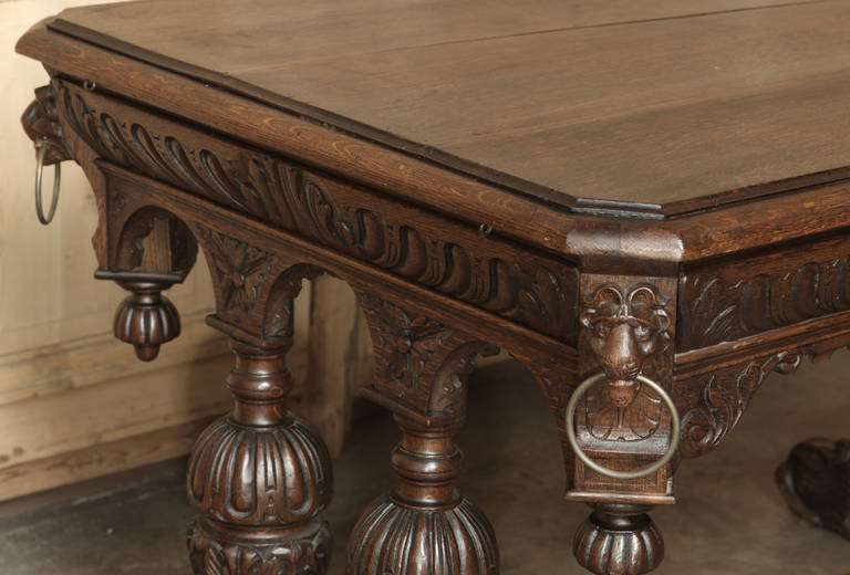 Antique French Renaissance Writing Table at 1stDibs | french ...