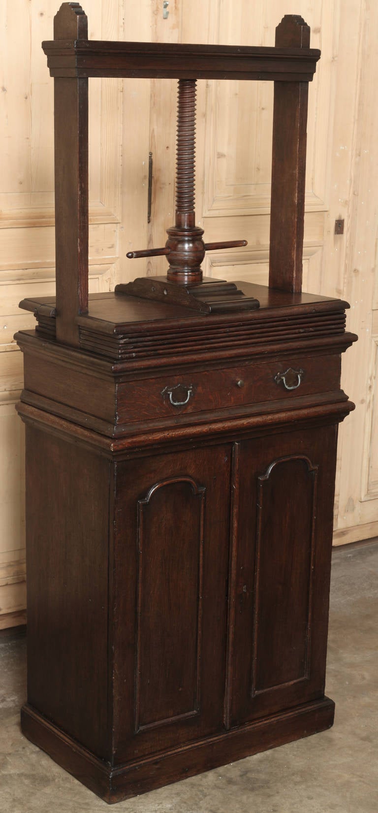 Antique Paper Press Cabinet at 1stDibs | old paper press