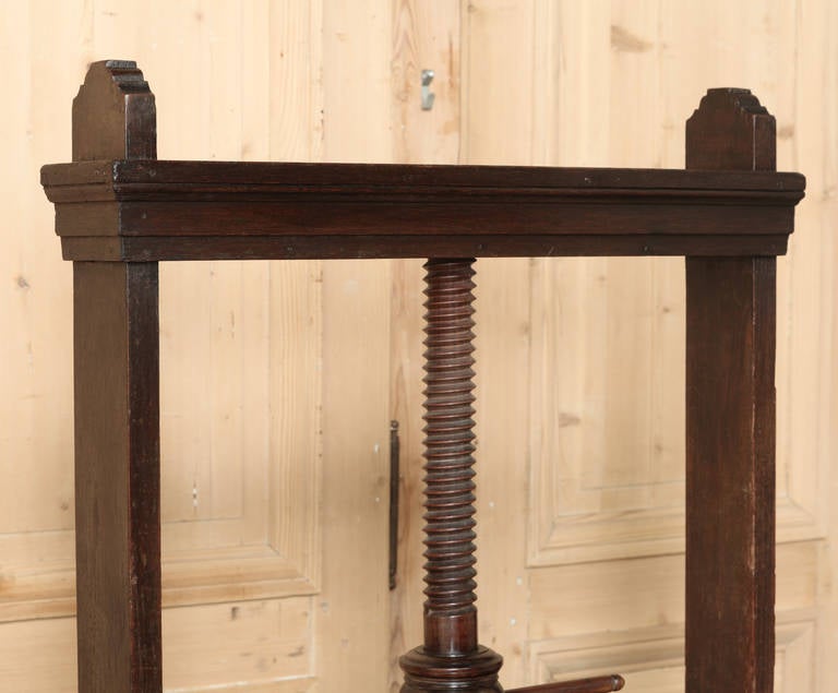 Antique Paper Press Cabinet at 1stDibs | old paper press