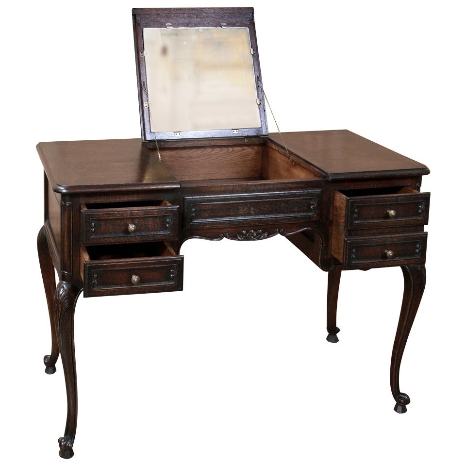 Vintage Country French Vanity at 1stdibs