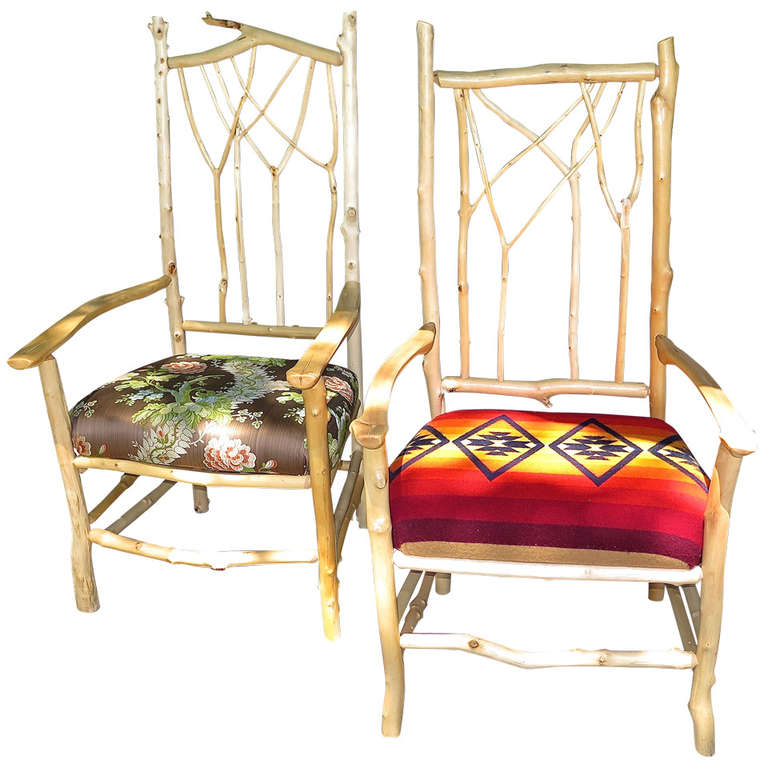Pair of Dan Mack Water Series Adirondack Chairs, 1990 at 1stDibs