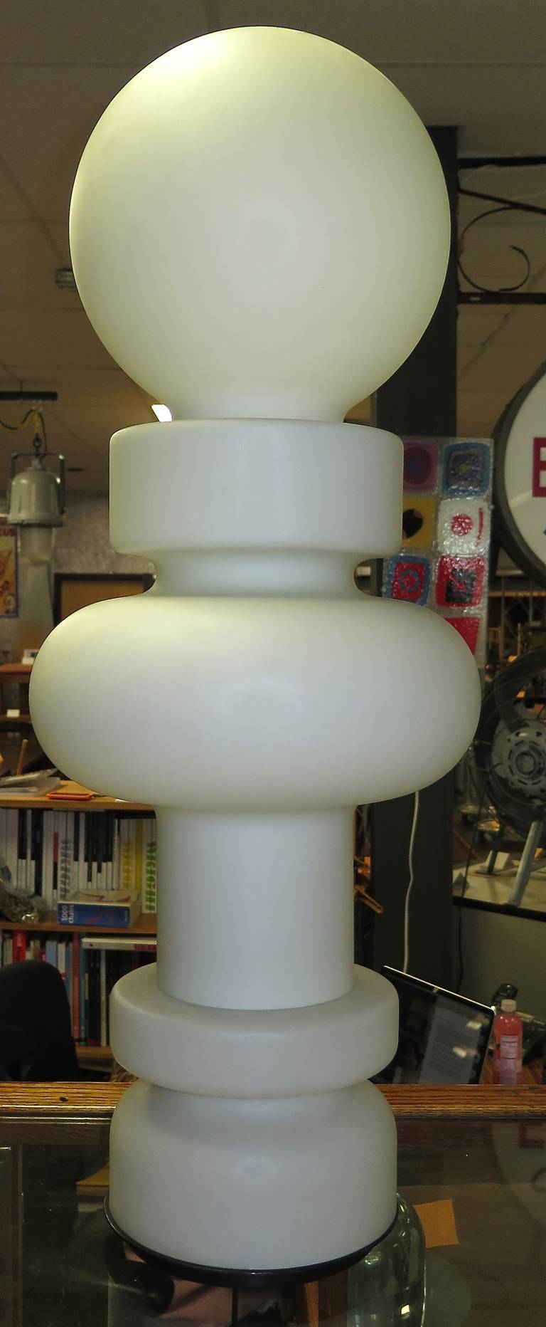Huge Lamp-Bobo Piccoli for Fontana Arte, Italy 1968. at 1stDibs