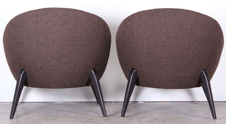 Pair of Spider Leg Chairs in the Style of Jean Royère, 1950 at 1stDibs ...