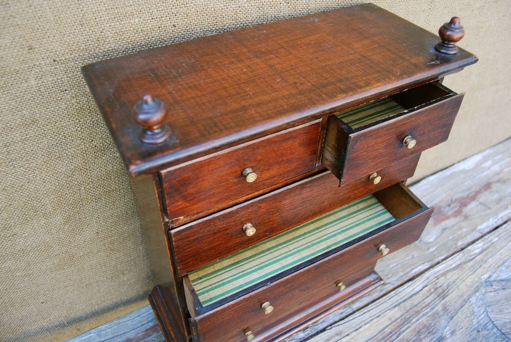 Miniature Chest / Salesman Sample For Sale at 1stDibs