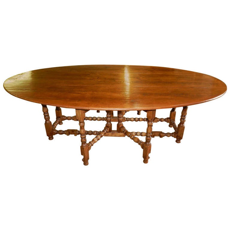 Cherry Gate-Leg Wake Table at 1stDibs