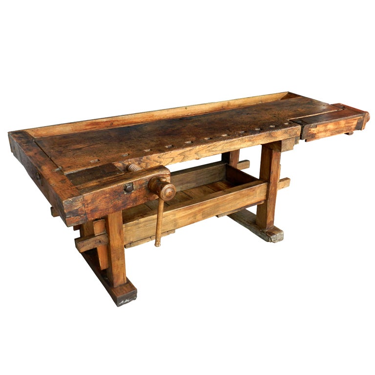 Old Work Bench at 1stDibs