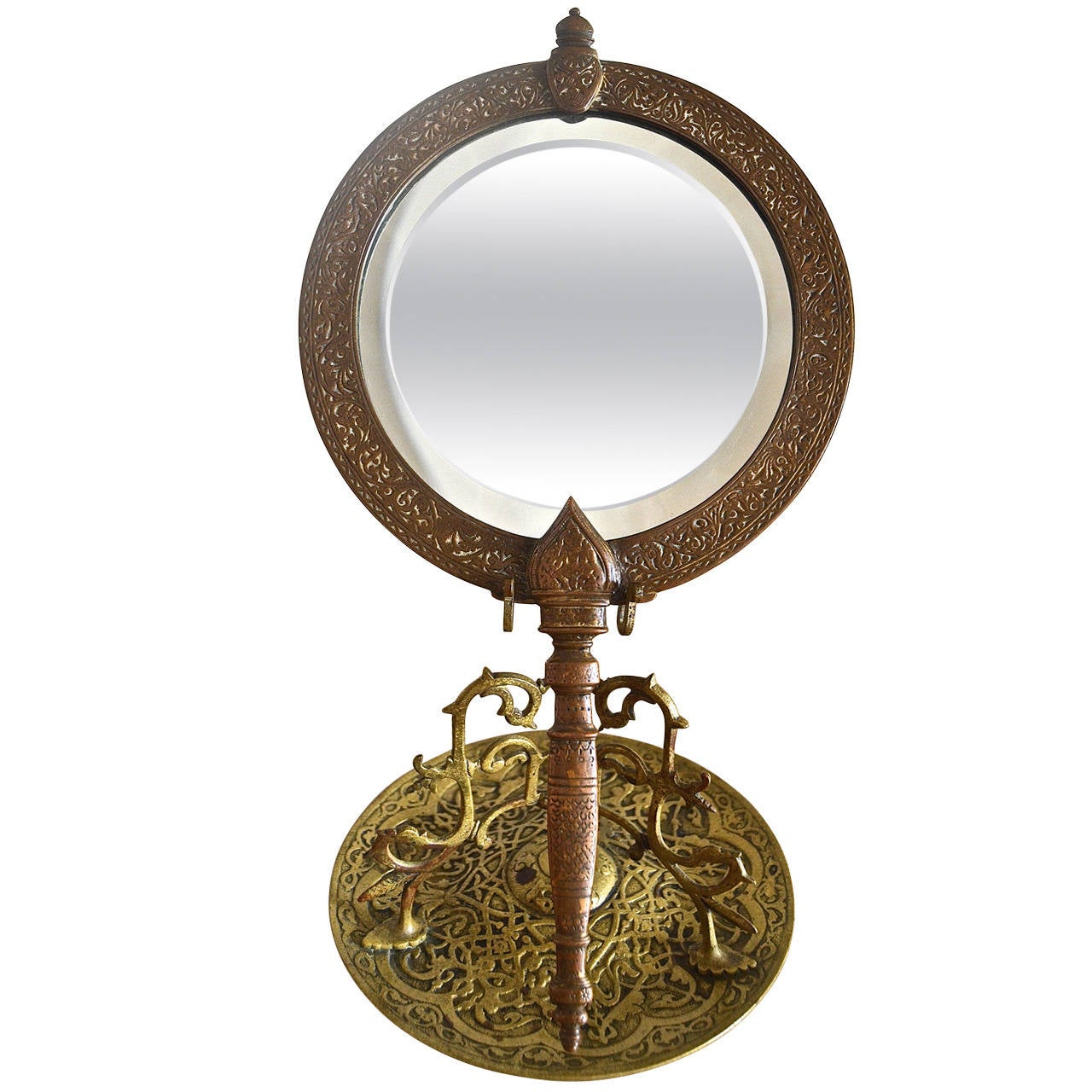 Tiffany and Co. "Alhambra" Bronze Mirror For Sale at 1stDibs | alhambra ...