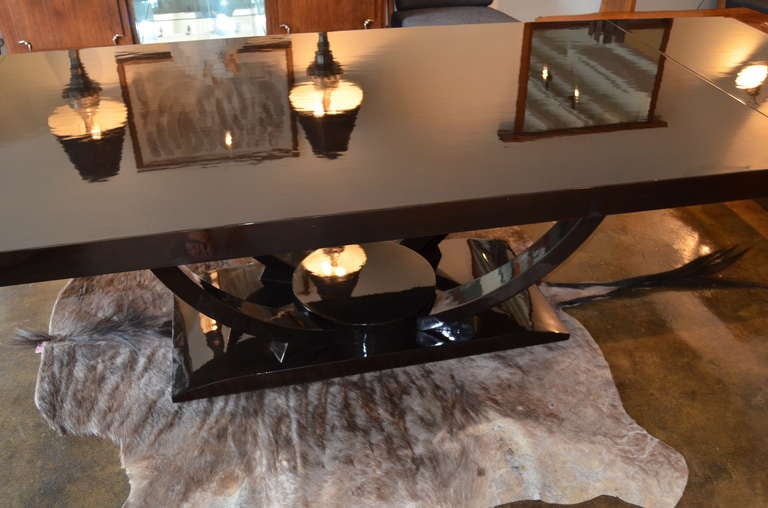 Gorgeous Dominique Art Deco Dining Table at 1stDibs