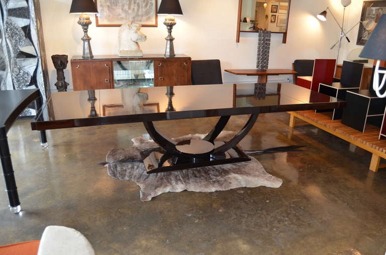 Gorgeous Dominique Art Deco Dining Table at 1stDibs