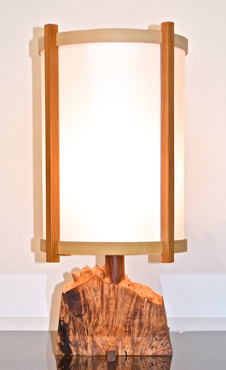 George Nakashima Table Lamp, 20th Century at 1stDibs