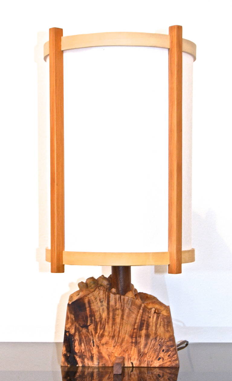 George Nakashima Table Lamp, 20th Century at 1stDibs