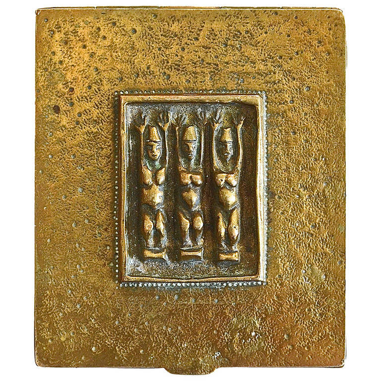 Line Vautrin Gilt Box For Sale at 1stDibs