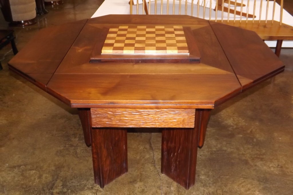 Incredible Phillip Lloyd Powell Octagonal Table For Sale at 1stDibs