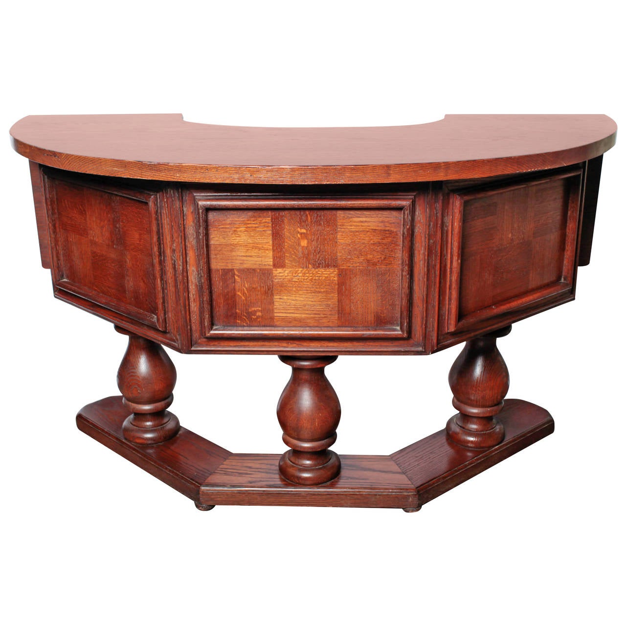 Romweber Keyhole Desk For Sale at 1stDibs