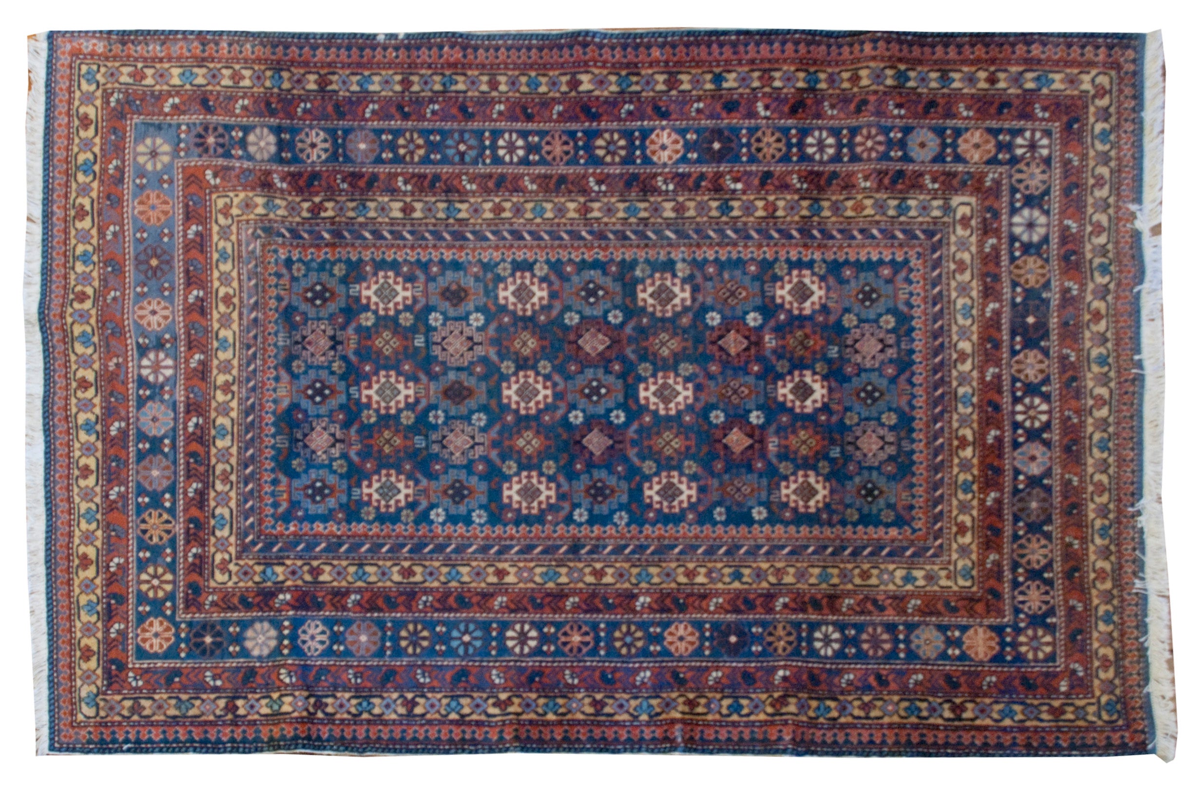 Early 20th Century Shirvan Rug For Sale at 1stDibs
