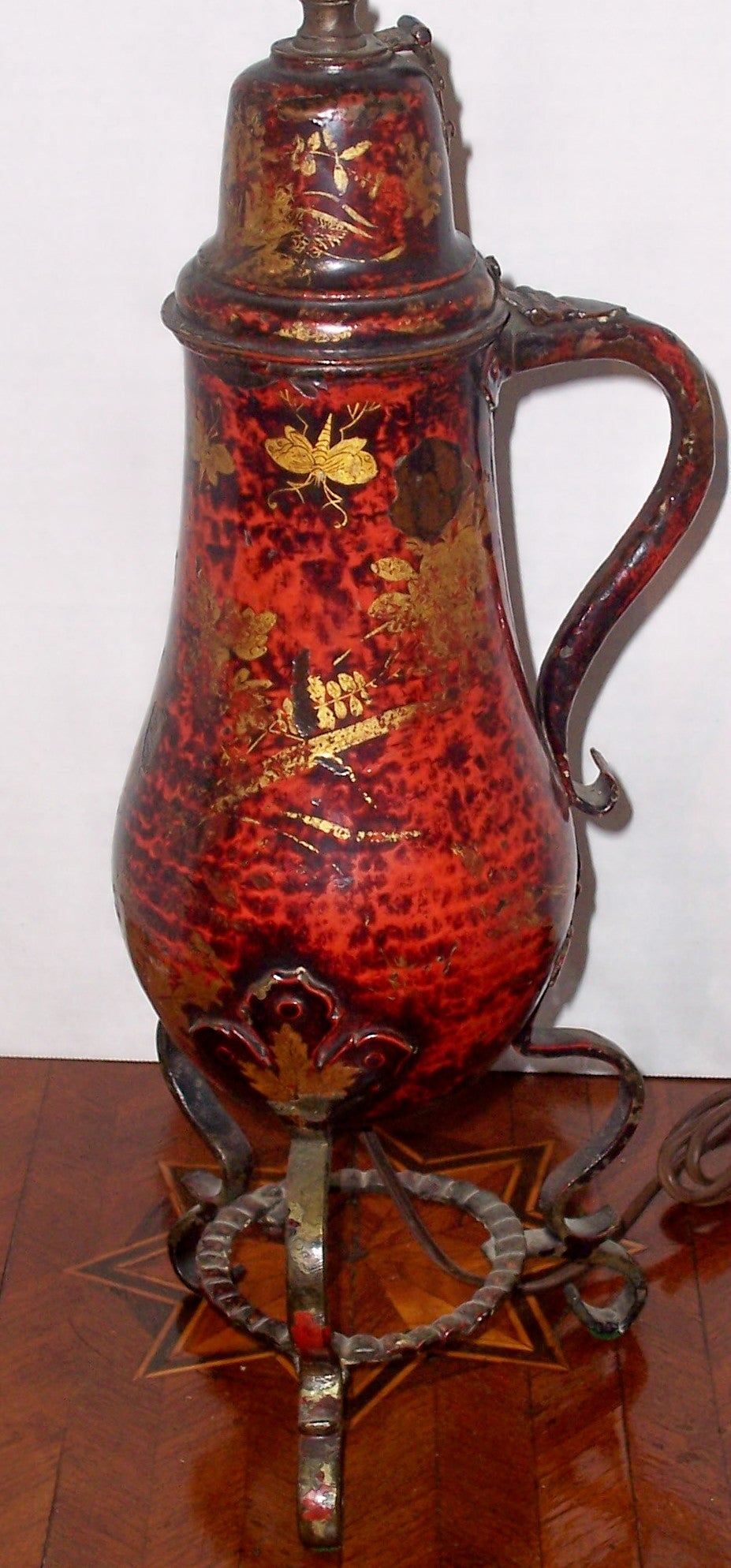 Italian chinoiserie oil , rococo palette at 1stDibs