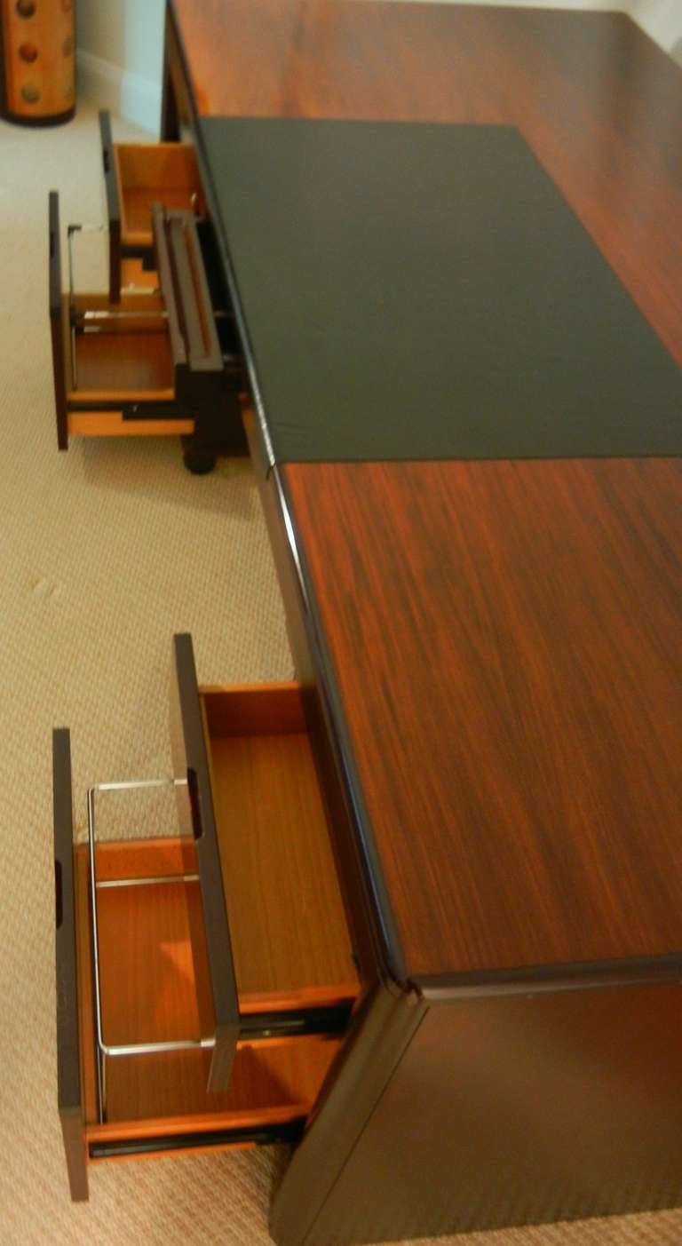 Roberto Danesi Mux Collection Executive Desk for Frezza, 1985 at 1stDibs