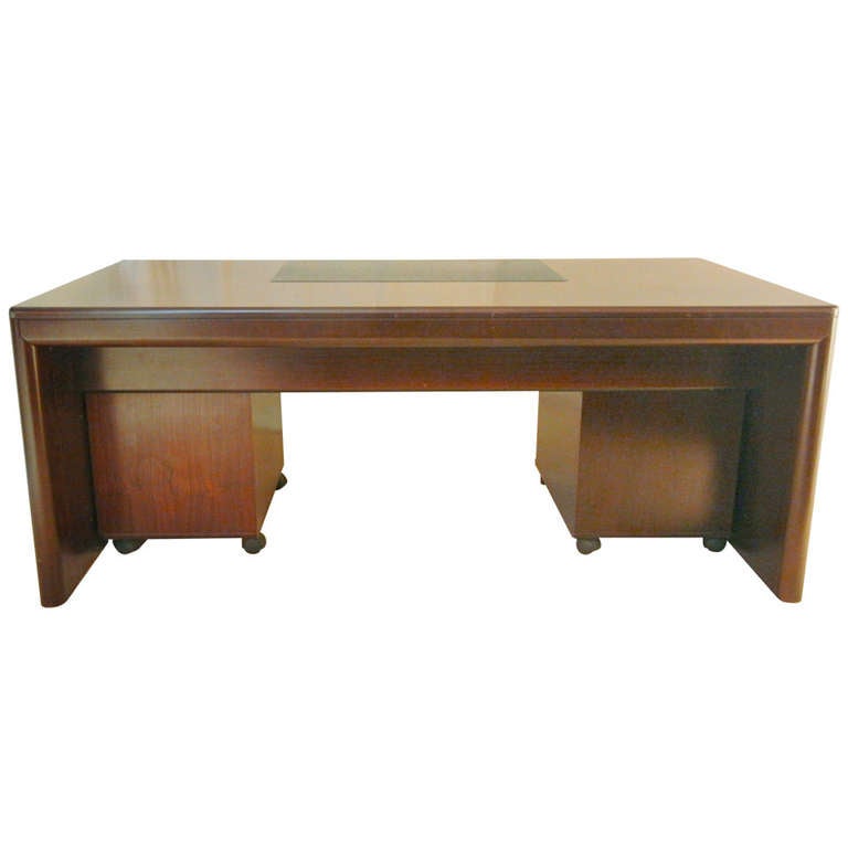 Roberto Danesi Mux Collection Executive Desk for Frezza, 1985 at 1stDibs