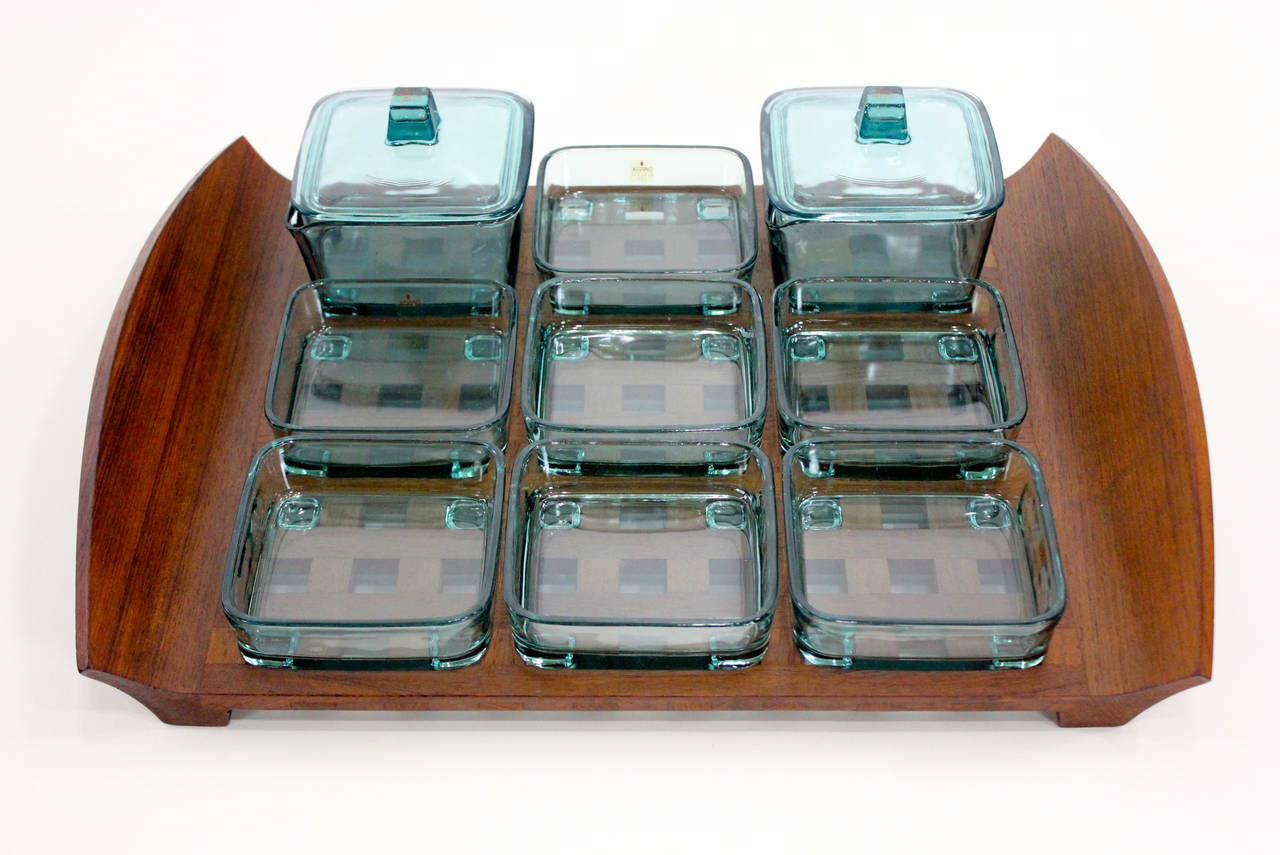 Danish Modern Condiment Set Designed by Jens Quistgaard for Dansk For ...