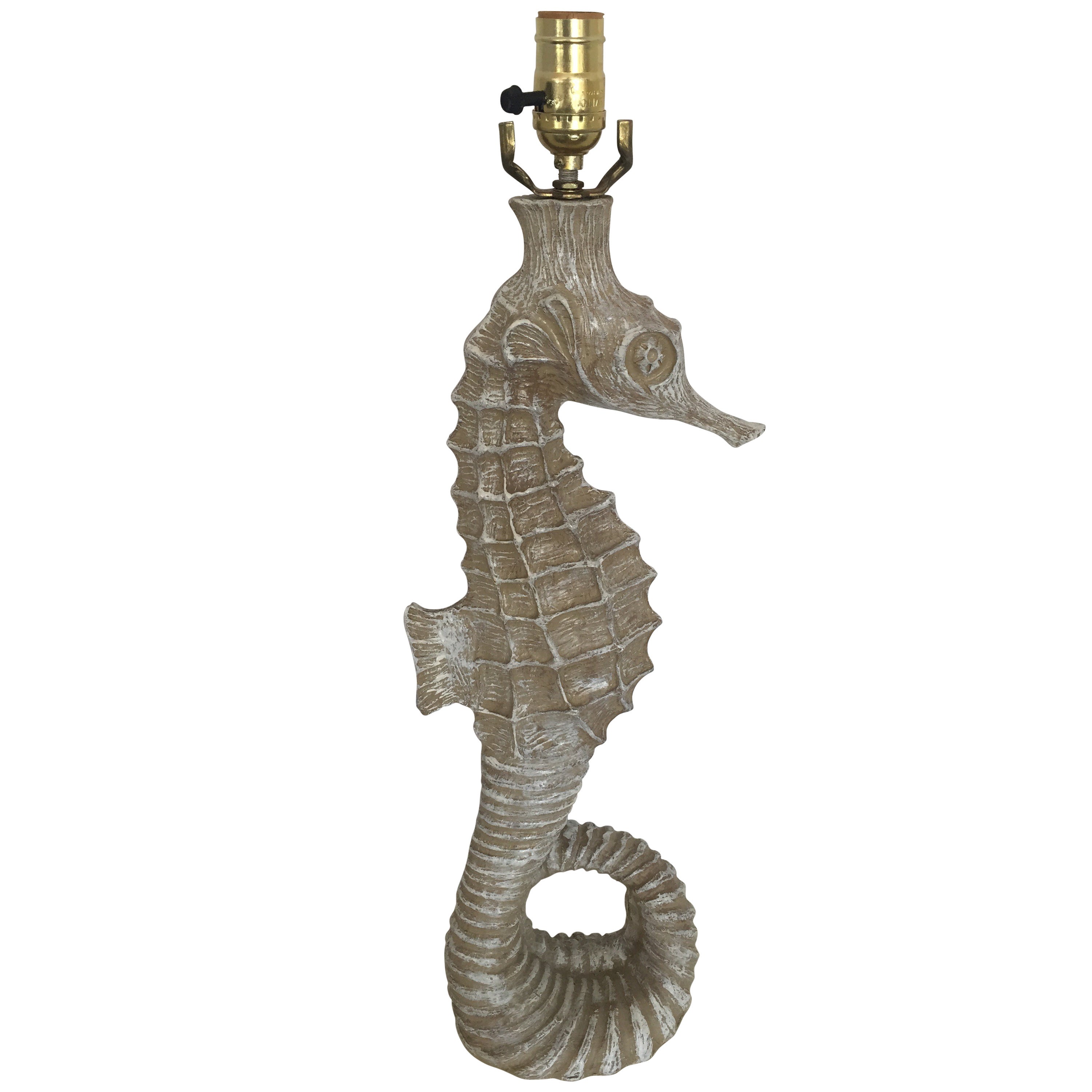 Seahorse Lamp For Sale at 1stDibs