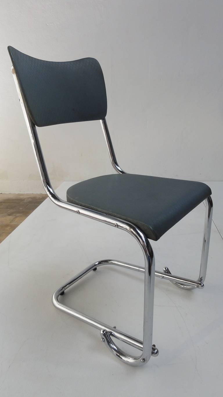 Unique Collection of 1930s Tubular Chairs by Mart Stam and J.J.P. Oud ...