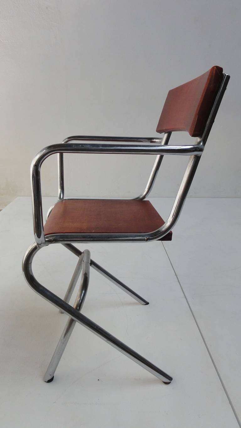 Unique Collection of 1930s Tubular Chairs by Mart Stam and J.J.P. Oud ...