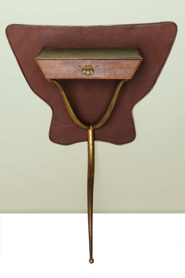 Beautiful 1950s Italian Biomorphic Form Console Table , rosewood ...