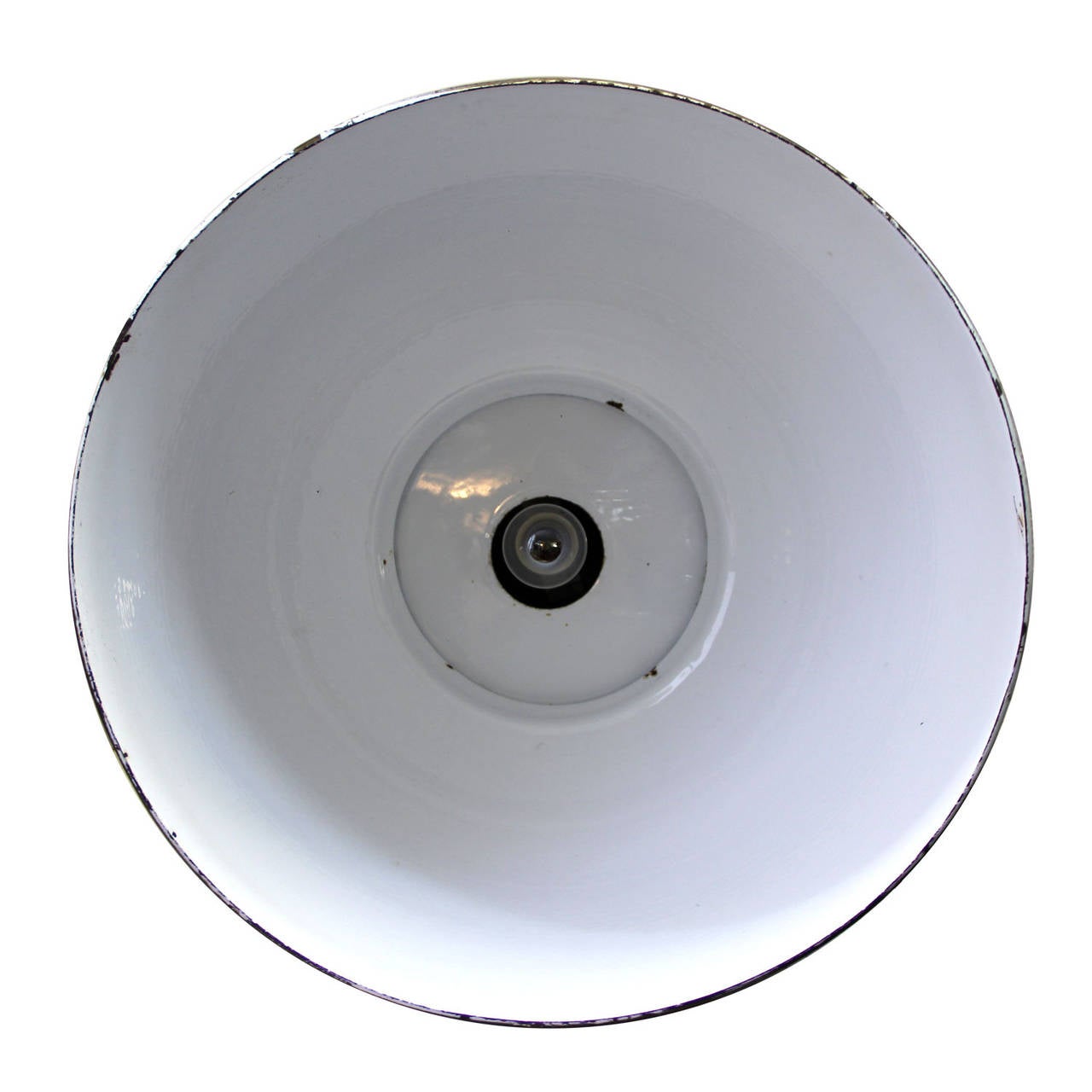 Apagy Large Blue (11 in stock) Classic Industrial Pendants at 1stDibs