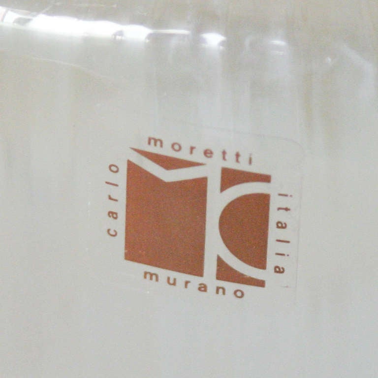 Murano Glass by Carlo Moretti at 1stDibs