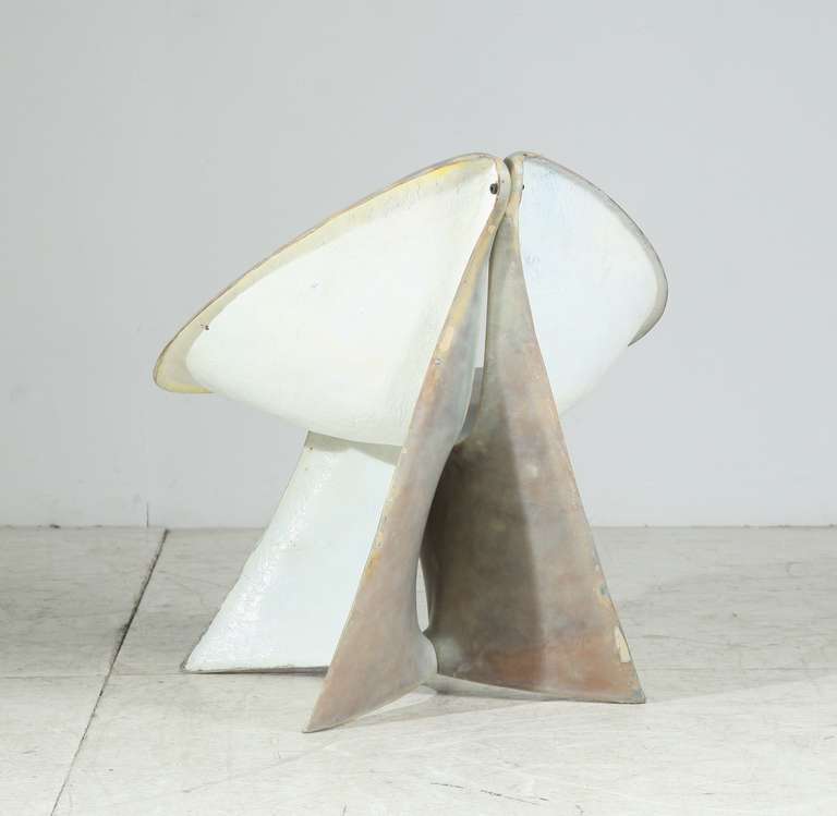 Very Rare Two Component Glass Fiber Chair For Sale at 1stDibs