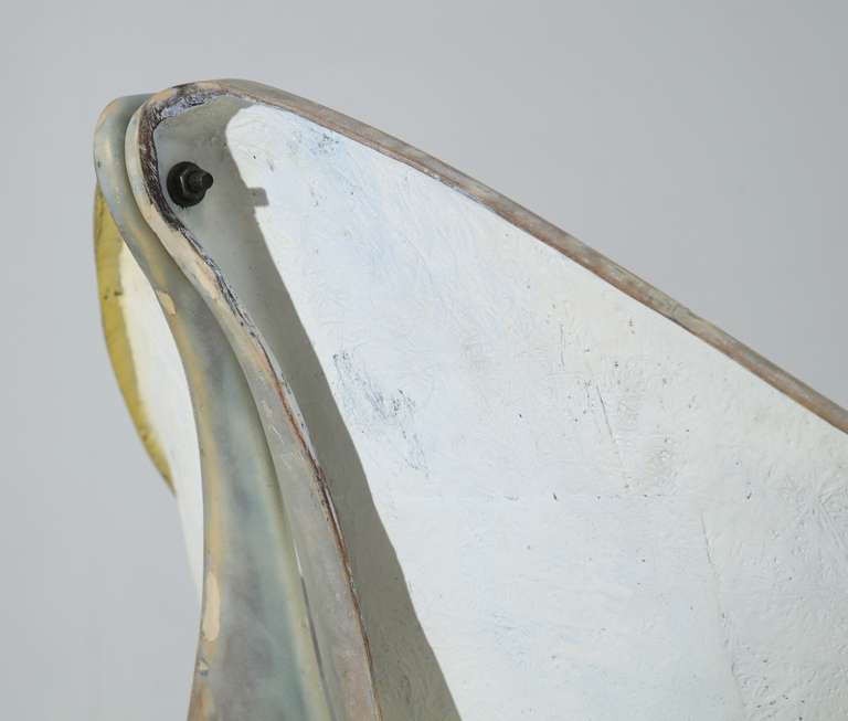 Very Rare Two Component Glass Fiber Chair For Sale at 1stDibs