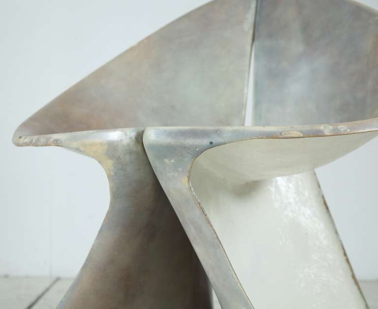 Very Rare Two Component Glass Fiber Chair For Sale at 1stDibs