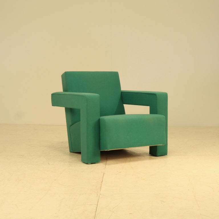 Early Gerrit Rietveld Utrecht chair, Metz and Co edition at 1stDibs