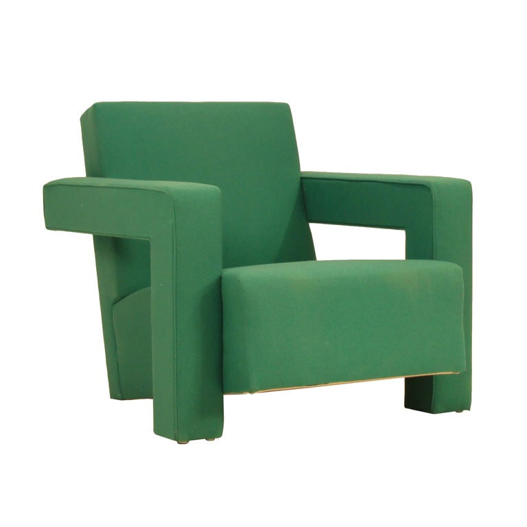 Early Gerrit Rietveld Utrecht chair, Metz and Co edition at 1stDibs