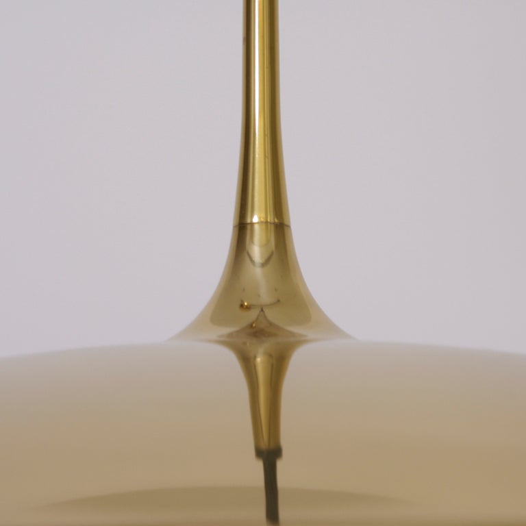 Pair brass Lamps with Counterweight at 1stDibs