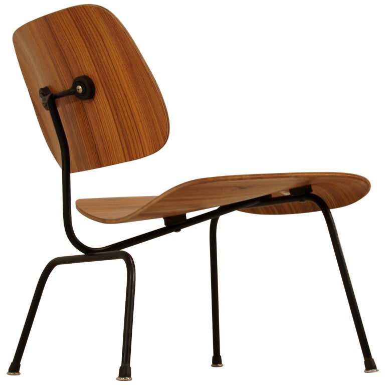 Rare zebra edition of the Eames LCM chair for Herman Miller For Sale at ...