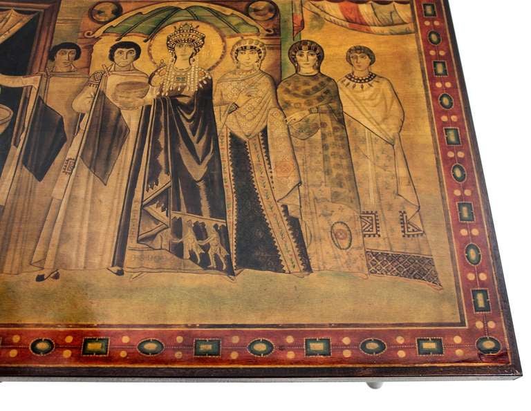 A Hand Painted Byzantine Themed Occasional Table at 1stDibs | byzantine ...