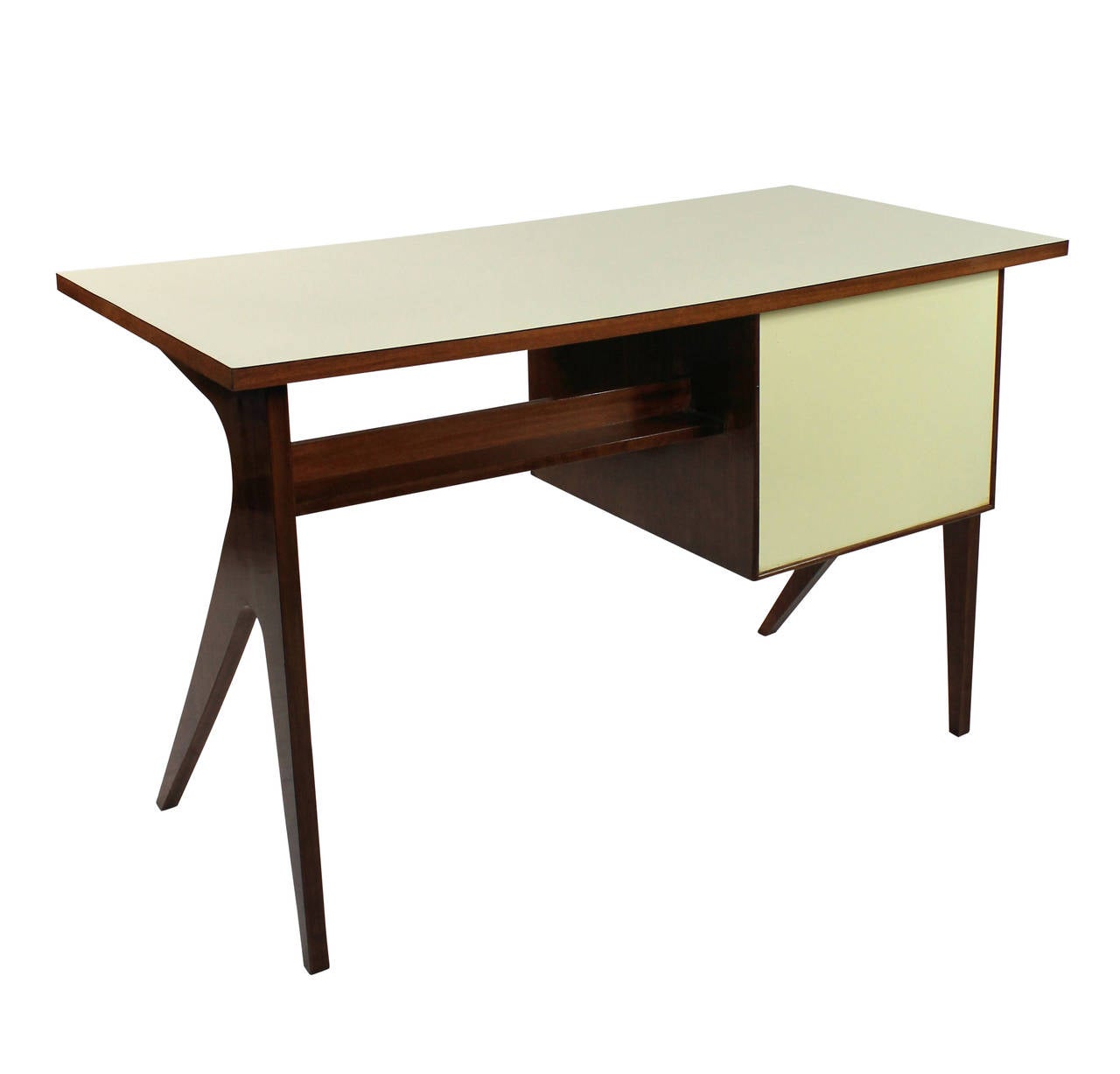 A Stylish 50's Italian Desk at 1stDibs