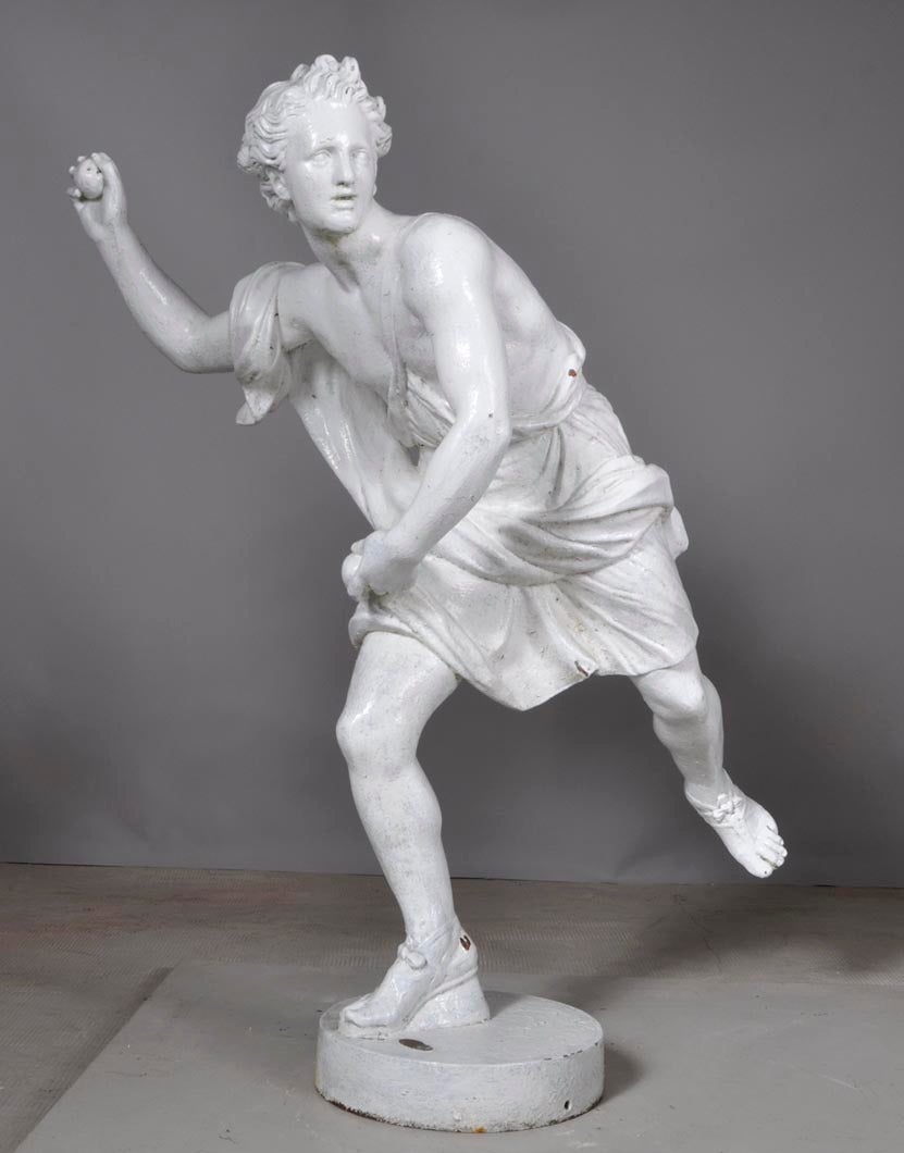 "Hippomenes and Atalanta" Cast Iron Garden Statues by Val d'Osne ...