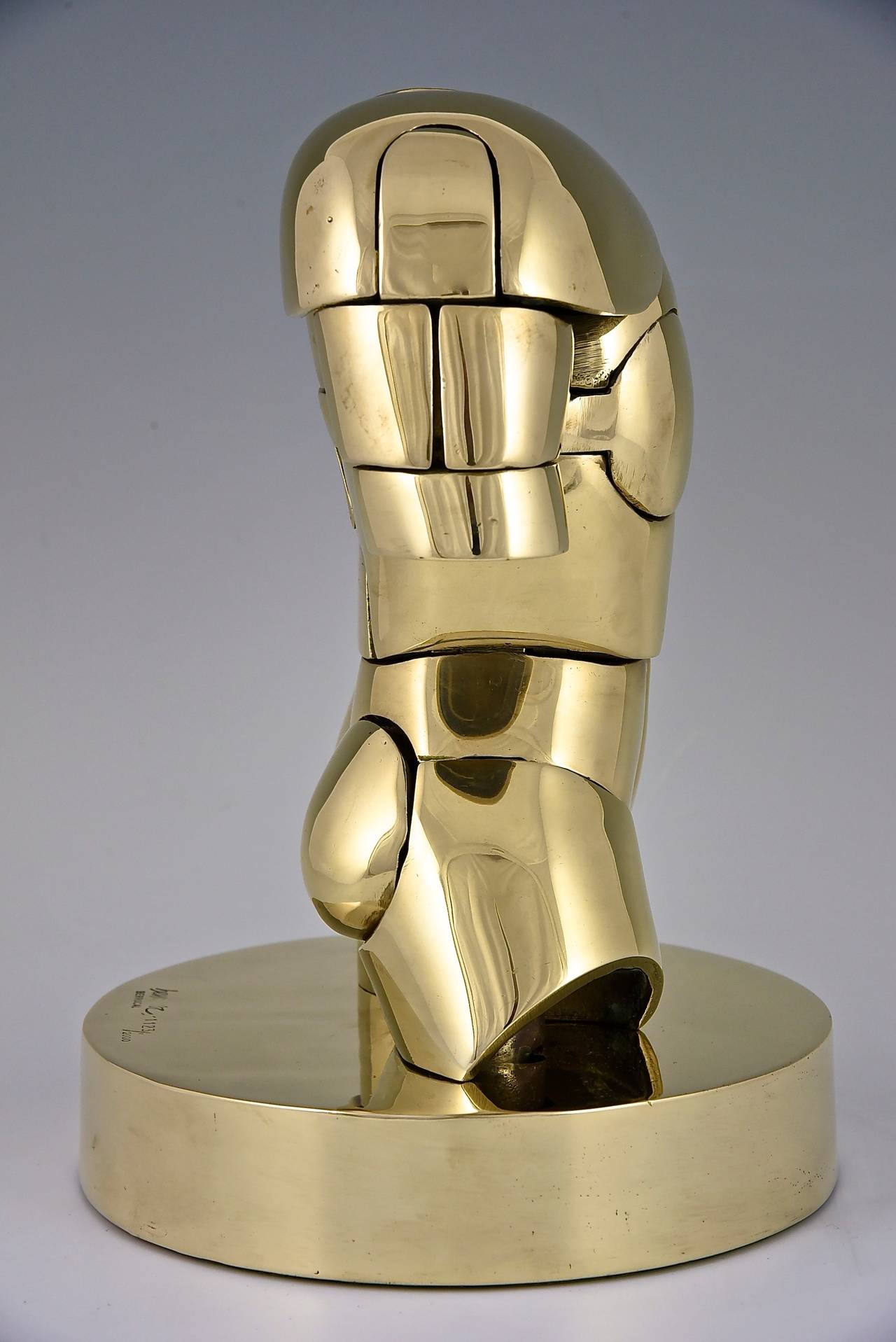 Berrocal Torero Bronze Puzzle Sculpture 1972 Signed and Numbered at 1stDibs