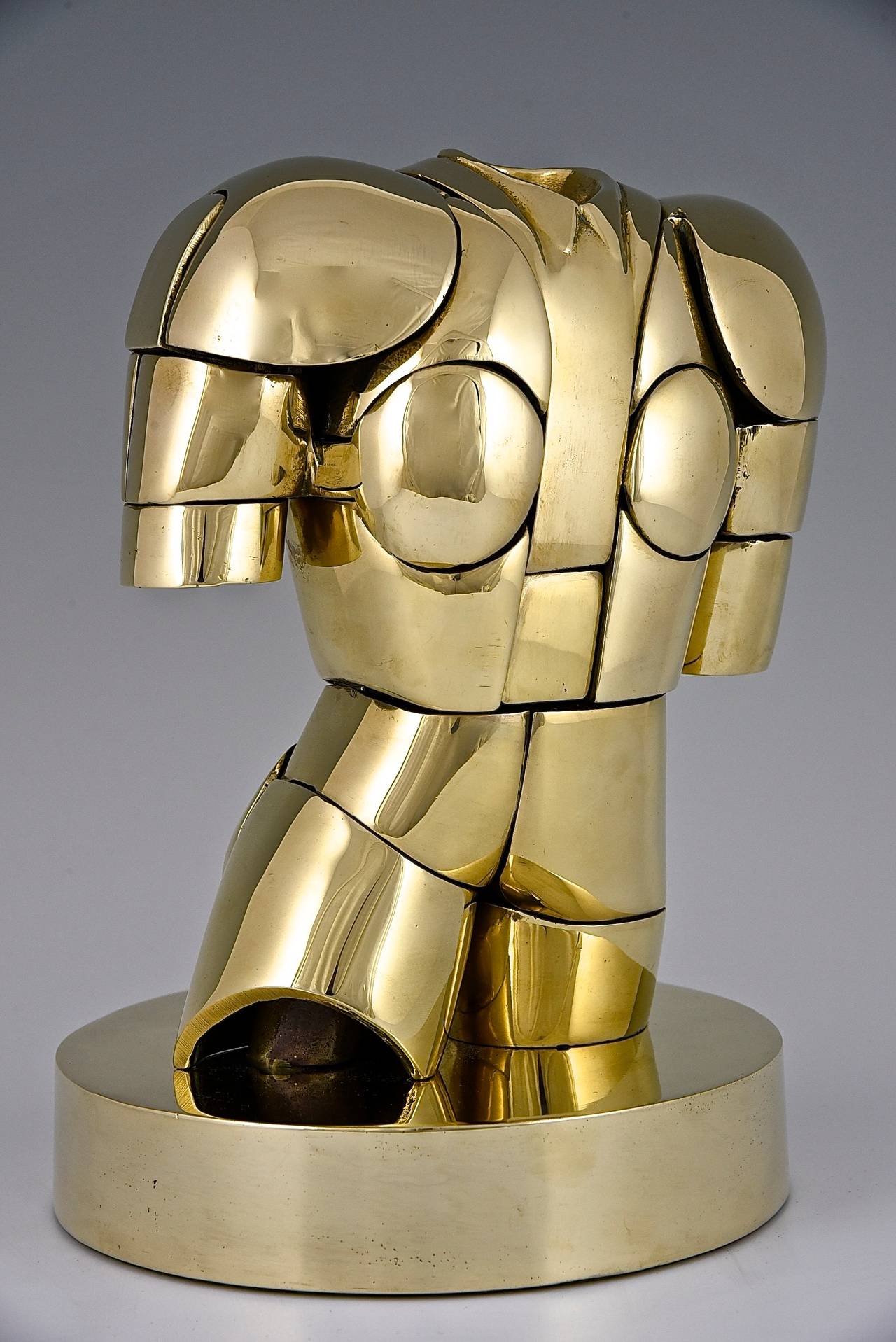Berrocal Torero Bronze Puzzle Sculpture 1972 Signed and Numbered at 1stDibs